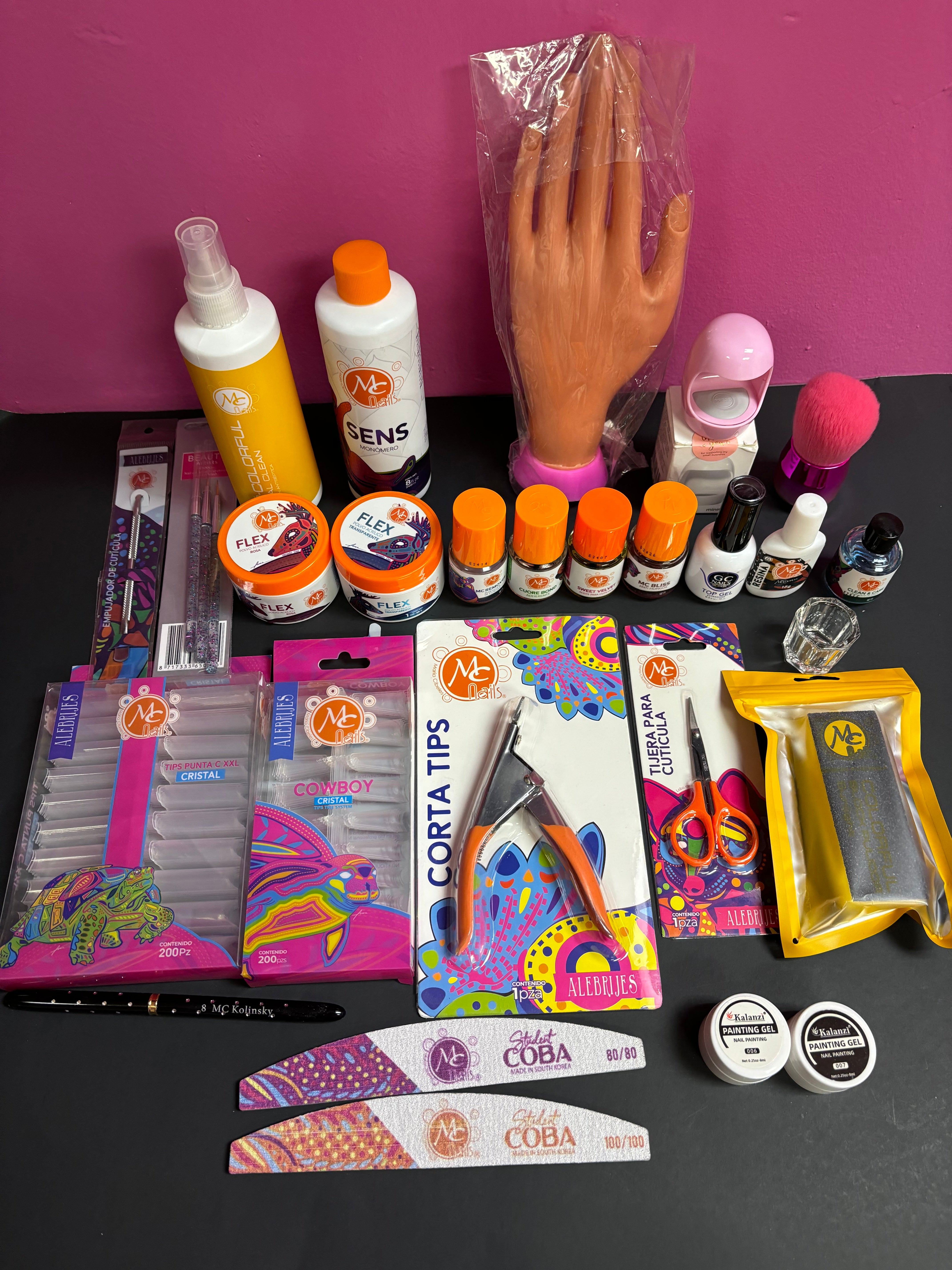 MC Professional Acrylic Kit – Gina's Nails Supplies