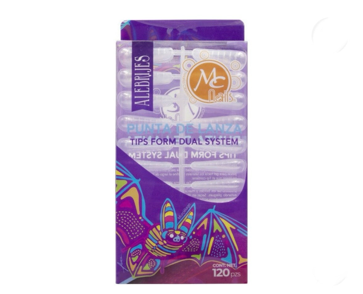 MC Tips Punta de Lanza Dual System – Gina's Nails Supplies