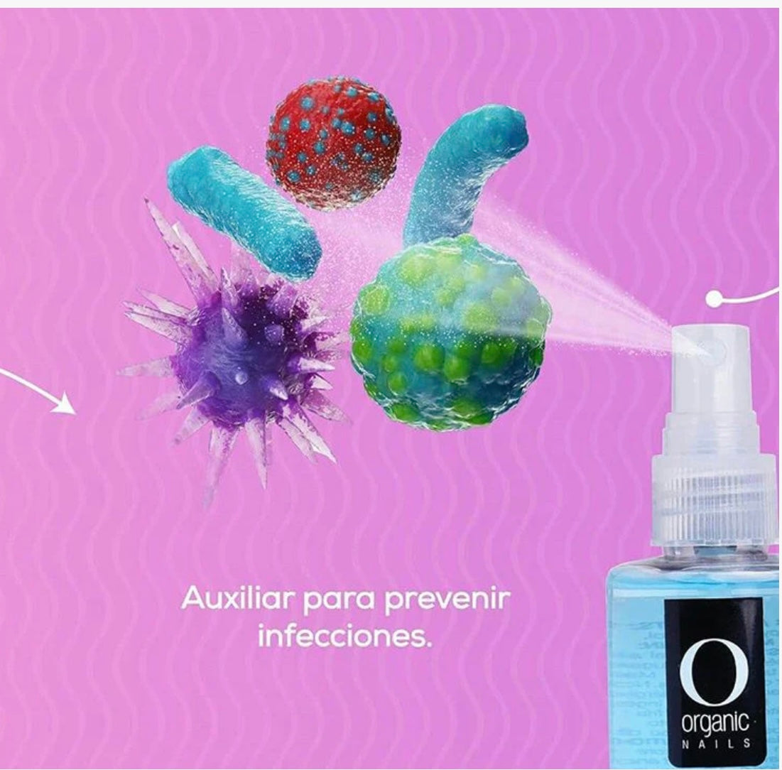 Organic Nails Sani Spray 4oz – Gina's Nails Supplies